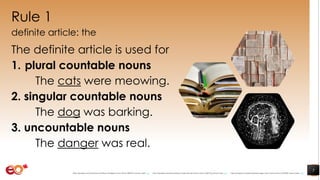 2.definite and indefinite articles | PPT | Free Download