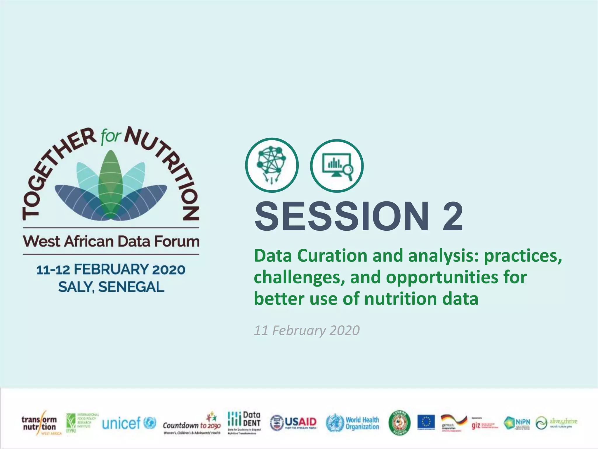 T4N - Session 2: Introduction to data curation and analysis processes | PPTX