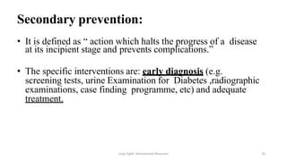 2. levels of prevention | PPT