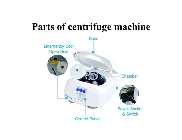 BioMedical Instrumentation-II Parts of centrifuge machine ...