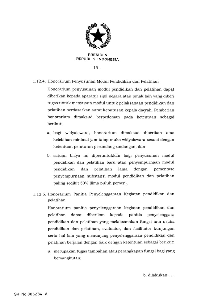 lampiran i perpres nomor 33 tahun 2020 | PDF