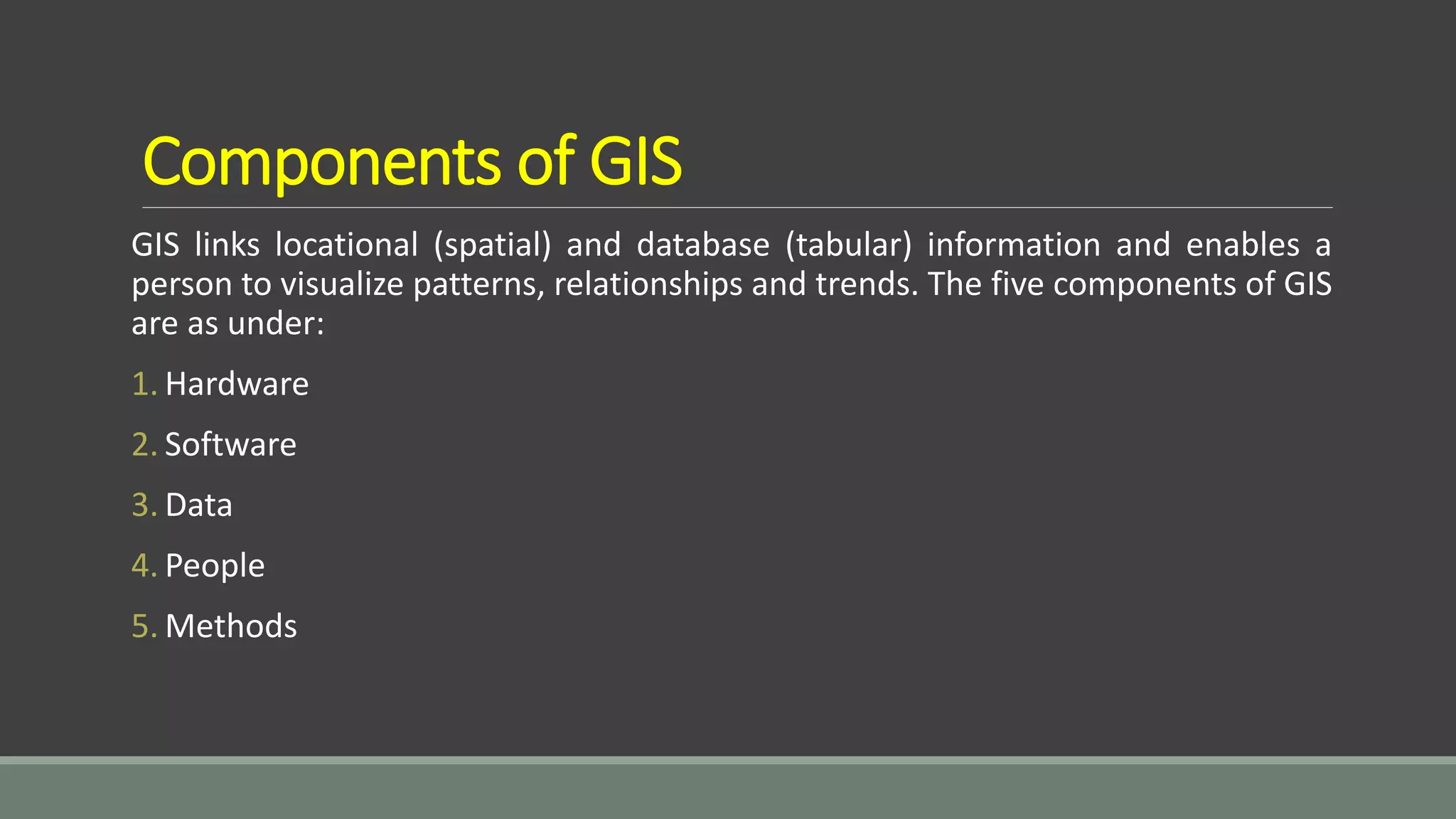 Introduction to GIS | PPTX