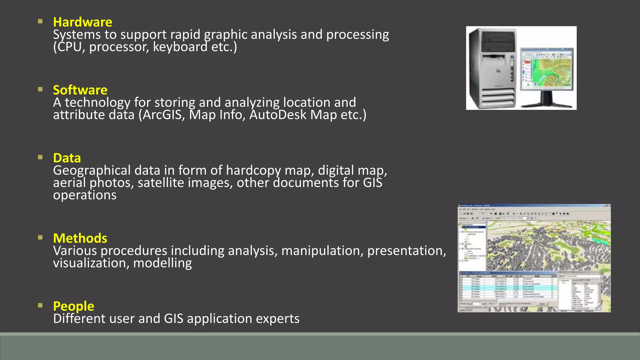 Introduction To Gis Pptx 3 D Graphics Computer Software And 7943