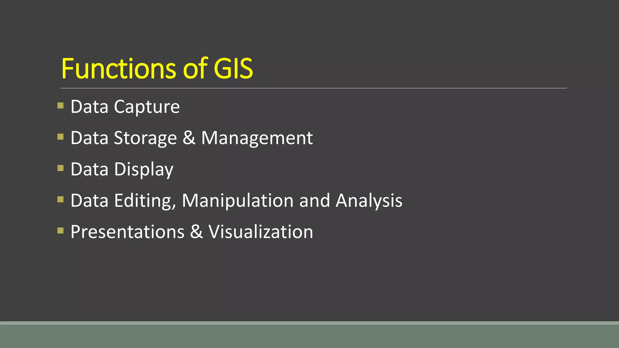 Introduction to GIS | PPTX