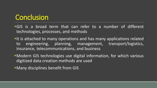 Introduction to GIS | PPTX