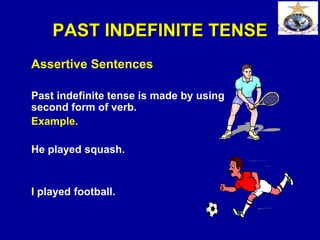 PAST INDEFINITE TENSE-MADE EASY | PPT