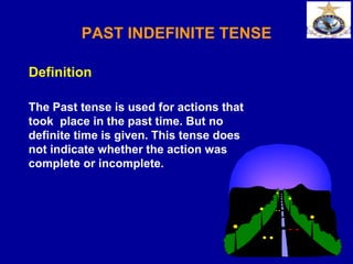 PAST INDEFINITE TENSE-MADE EASY | PPT