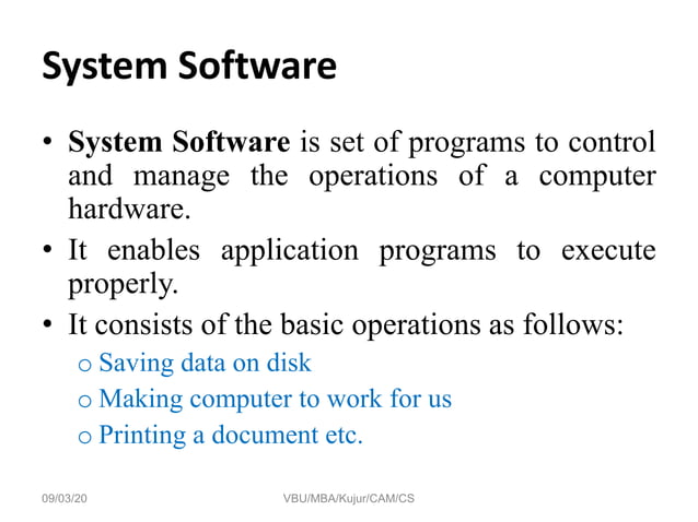 2.2 computer software show | PPT