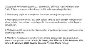 Media relations | PPTX