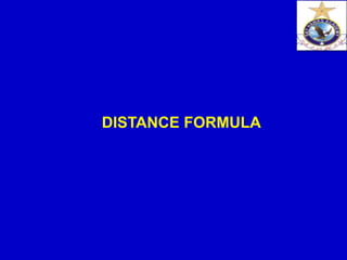 DISTANCE FORMULA | PPT