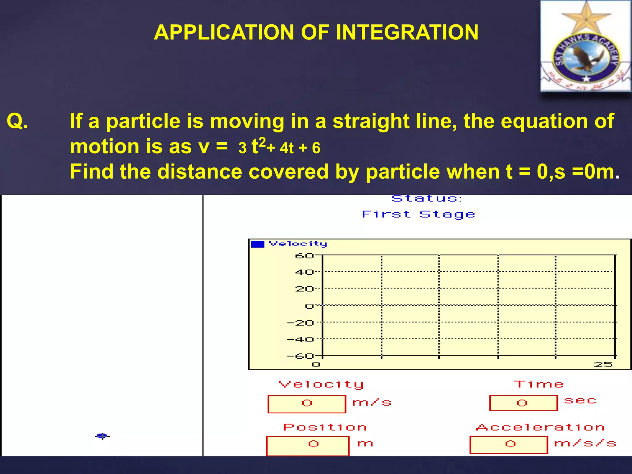 APPLICATION OF INTEGRATION | PPT