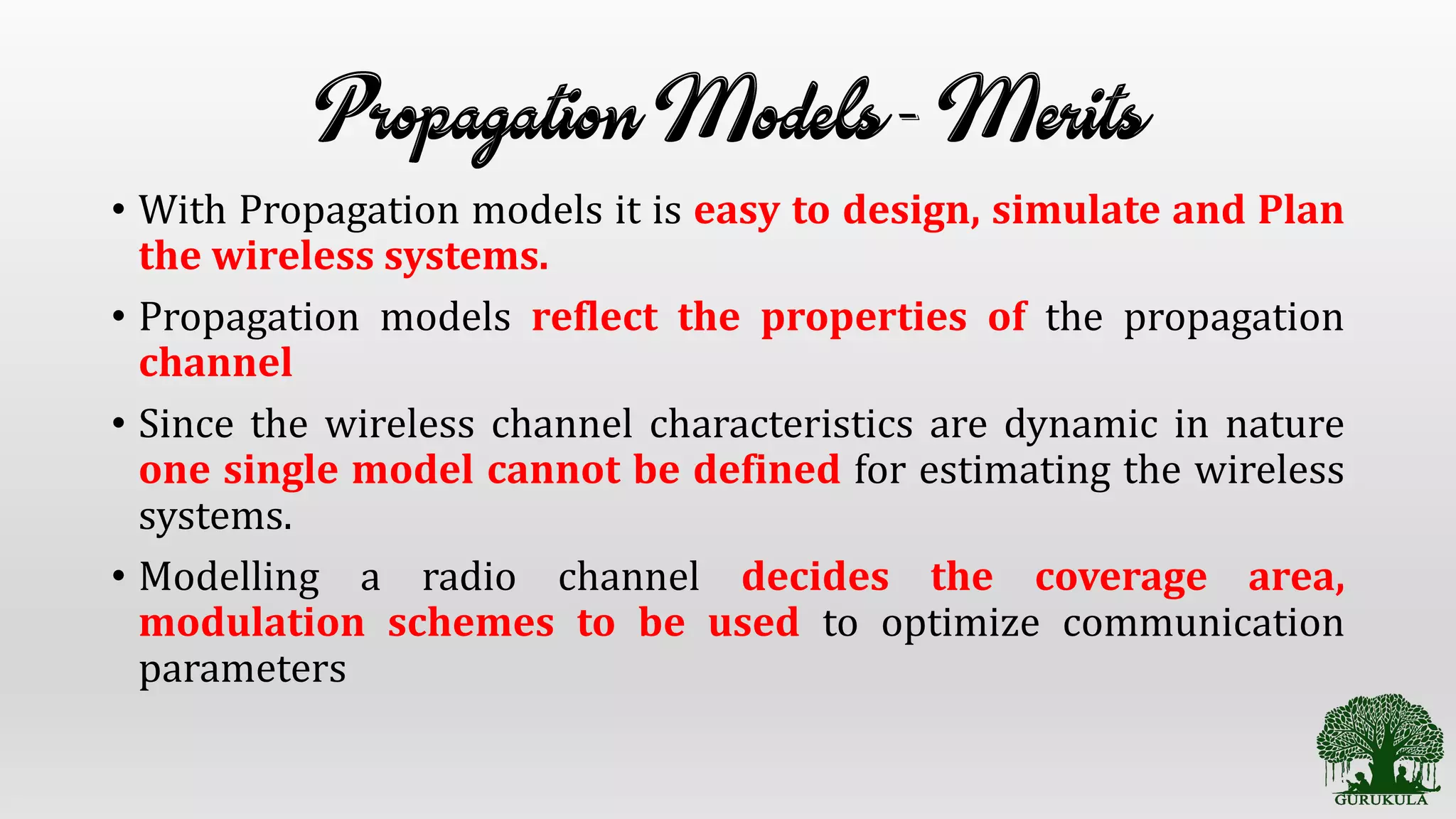 2 Wireless Propagation Models Free Space Propagation Pdf Computer