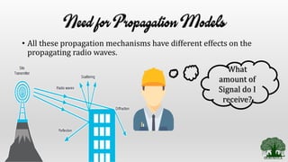 2. wireless propagation models free space propagation | PDF