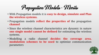2. wireless propagation models free space propagation | PDF