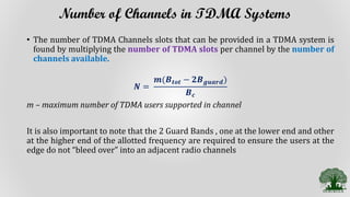 2.3 time division multiple access | PDF