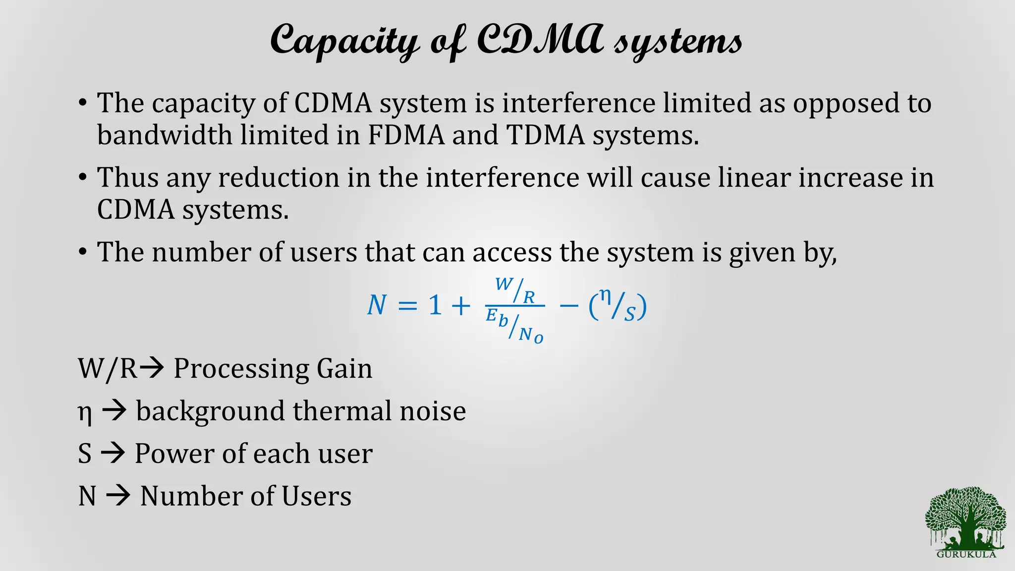 24 Code Division Multiple Access Pdf Computer Networking Computing