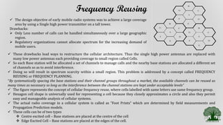 2.6 cellular concepts - frequency reusing, channel assignment | PDF