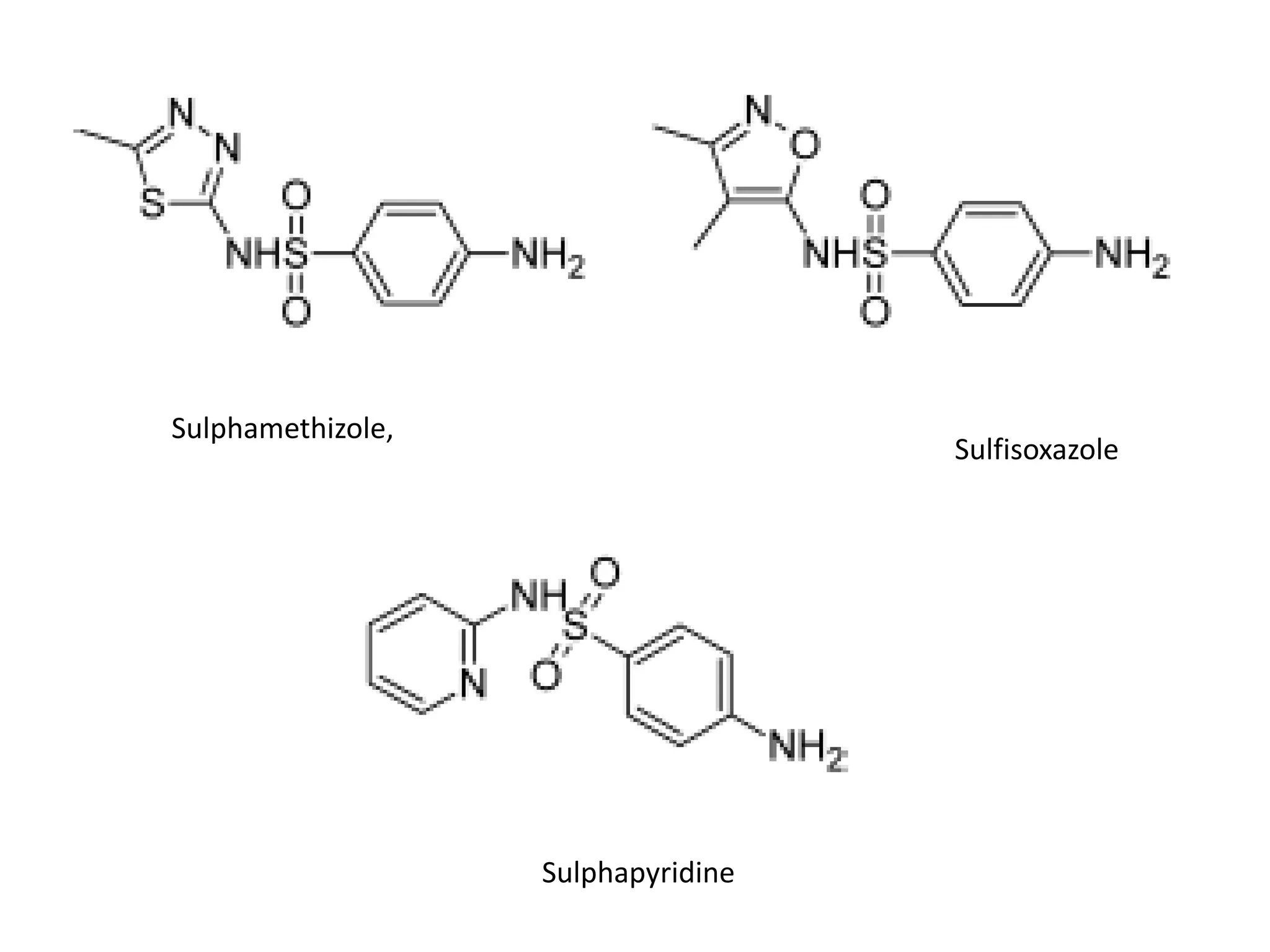 Sulphonamides- Anti bacterial- Medicinal Chemistry-Pharmacy | PDF