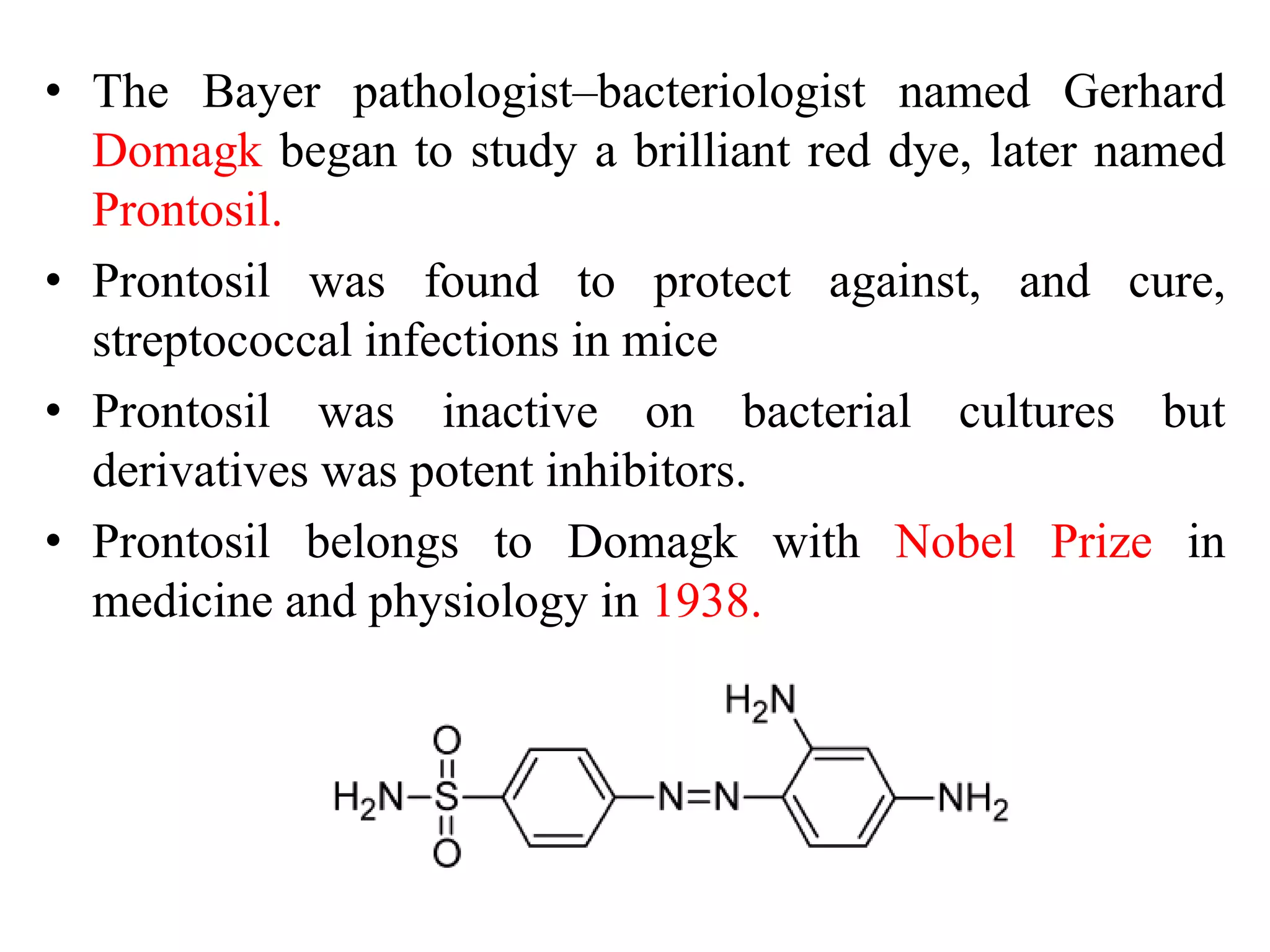 Sulphonamides- Anti bacterial- Medicinal Chemistry-Pharmacy | PDF