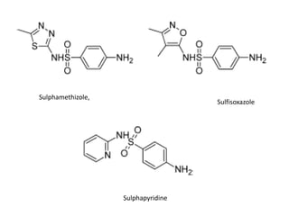 Sulphonamides- Anti bacterial- Medicinal Chemistry-Pharmacy | PDF