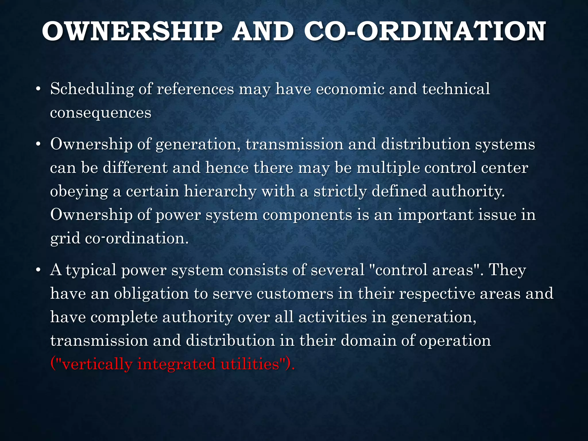 Power System Control | PPTX