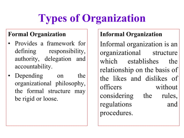 Organization- Management Process | PPT | Business | Business and Finance