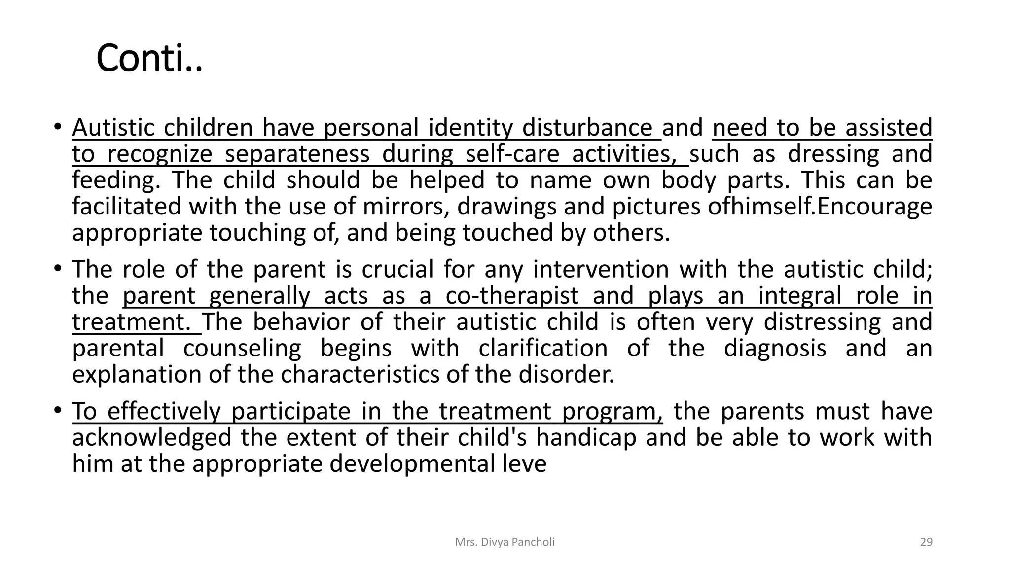AUTISM SPECTRUM DISORDER | PPTX | Brain and Nervous System Disorders ...