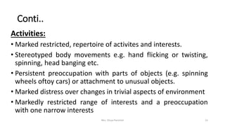 AUTISM SPECTRUM DISORDER | PPTX | Brain and Nervous System Disorders ...