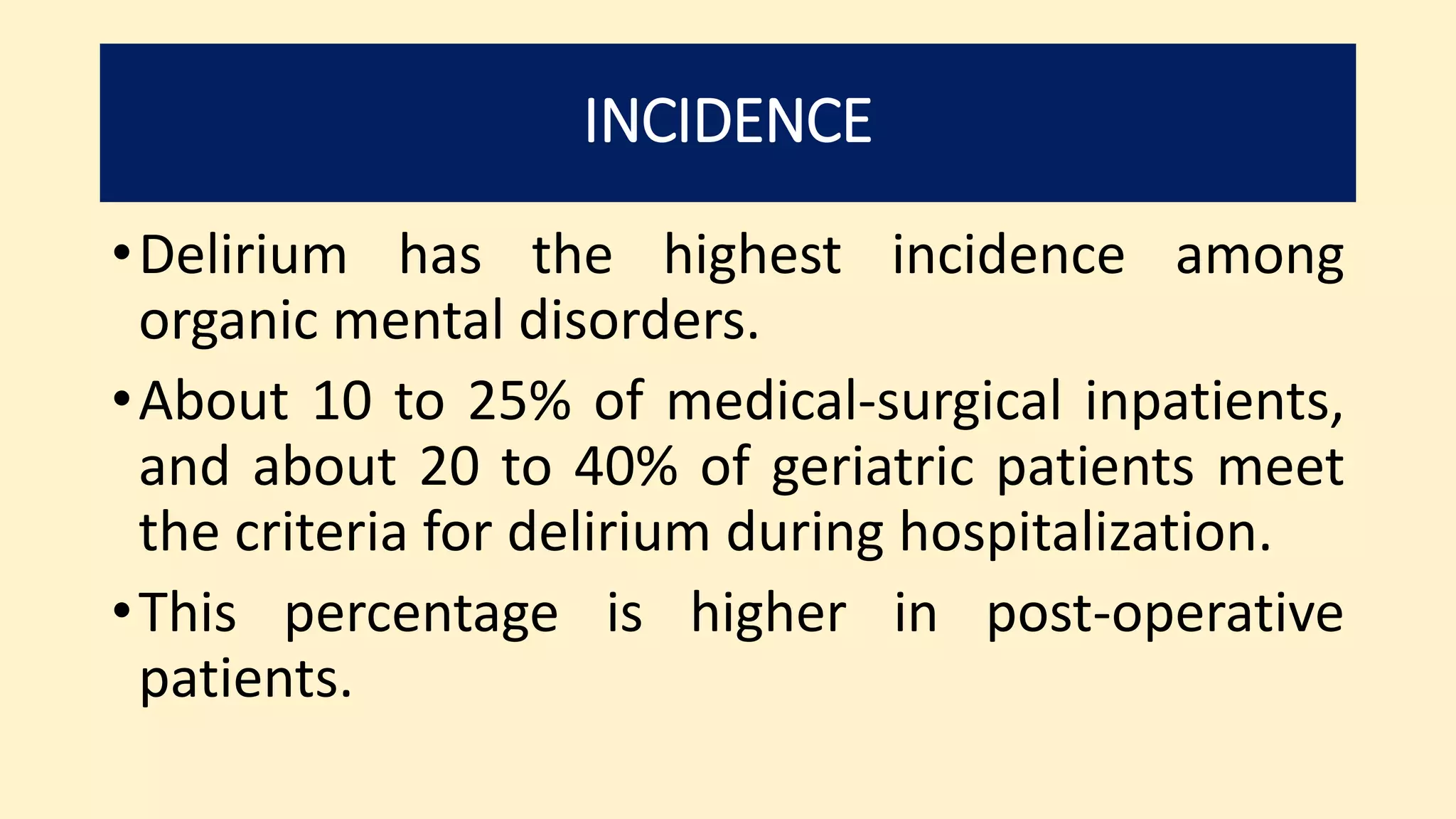 Delirium | PPT
