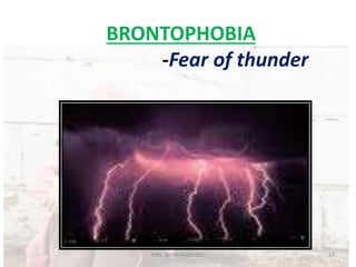 Brontophobia