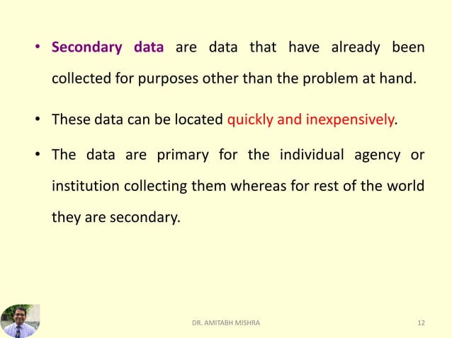Primary & Secondary Data | PDF | Databases | Computer Software and Applications
