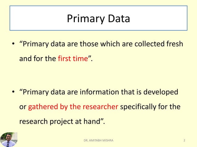 Primary & Secondary Data | PDF | Databases | Computer Software and Applications