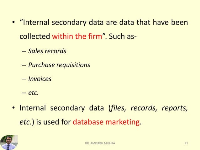 Primary & Secondary Data | PDF | Databases | Computer Software and Applications