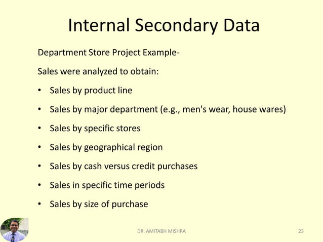 Primary & Secondary Data | PDF | Databases | Computer Software and Applications