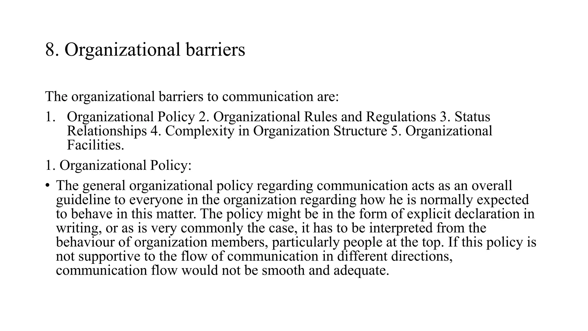 Communication Barriers | PPTX | Web Conferencing | Computer Software and Applications