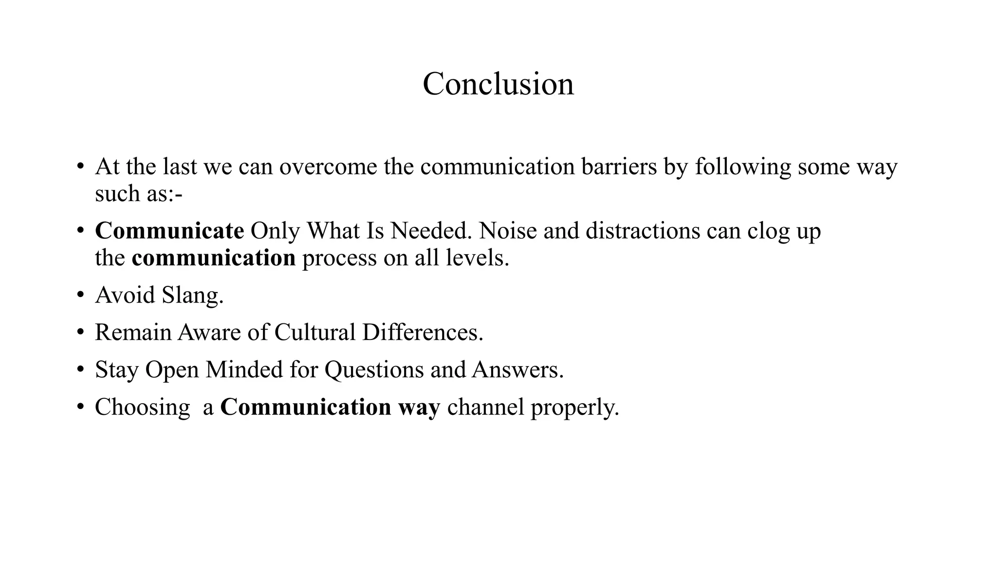 Communication Barriers | PPTX | Web Conferencing | Computer Software and Applications