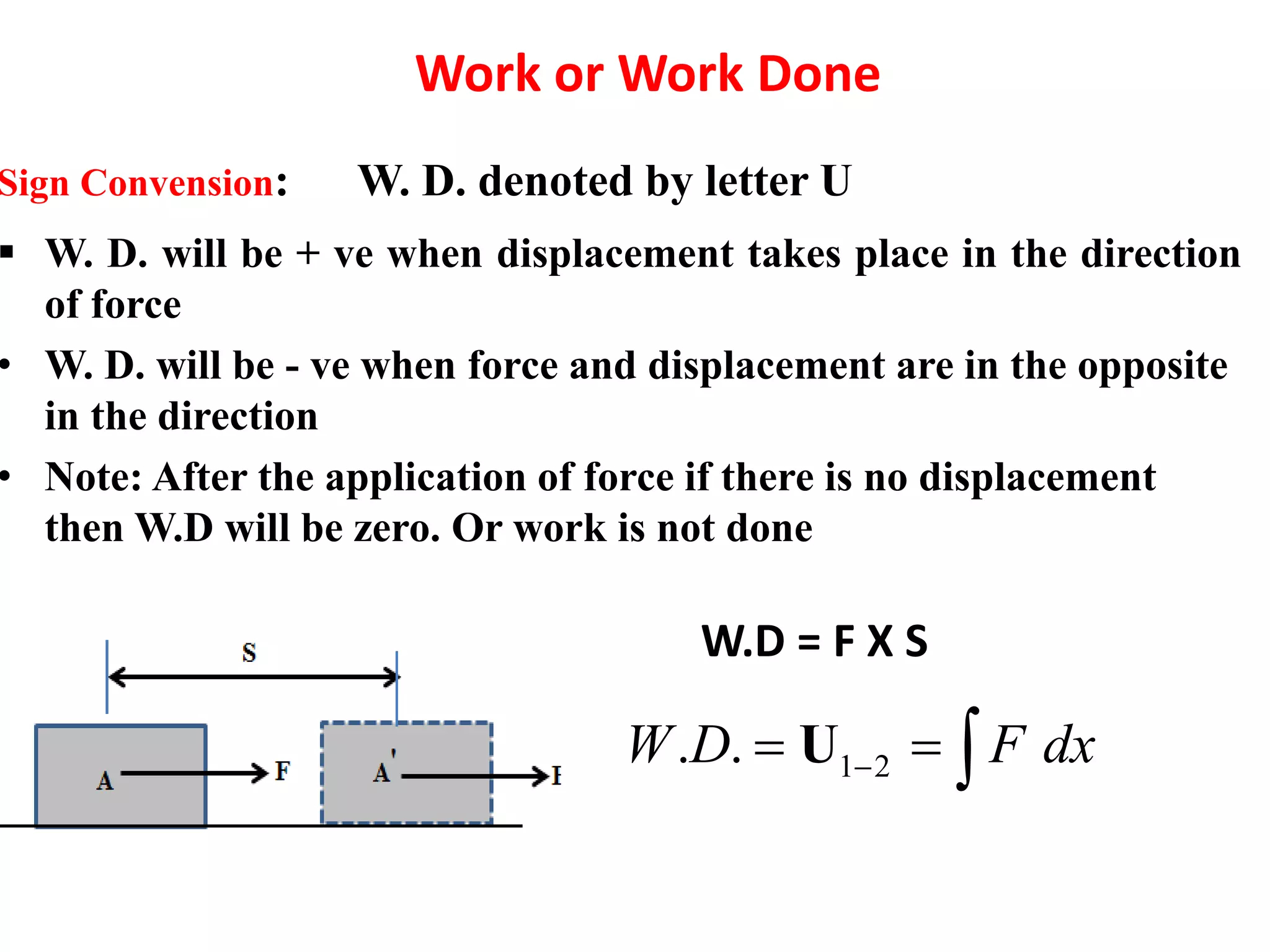 2. work energy principle by ghumare s m | PPTX