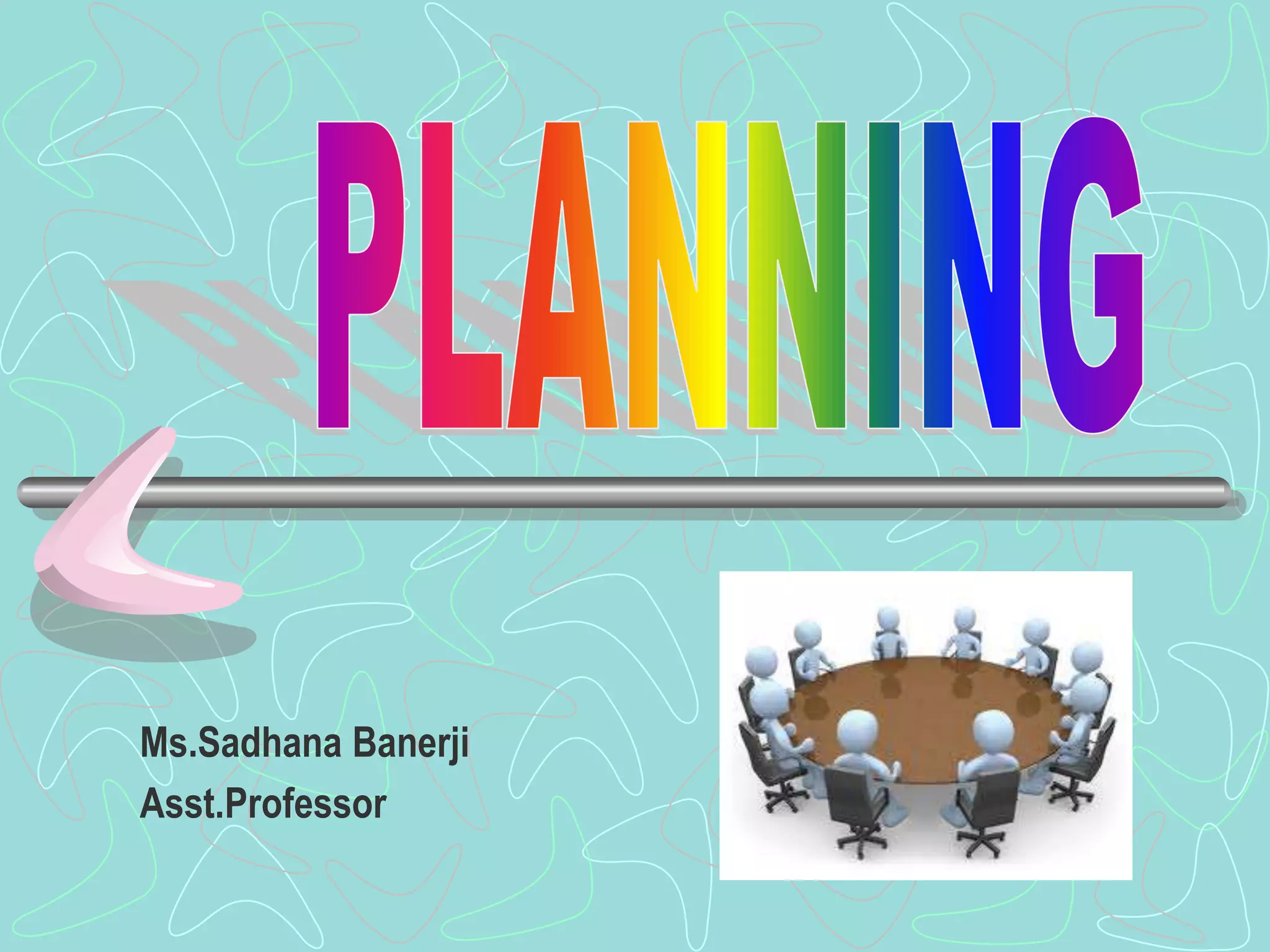 Planning, Nature, Significance, Process of Planning, Types of Planning ...