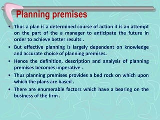 Planning, Nature, Significance, Process of Planning, Types of Planning ...