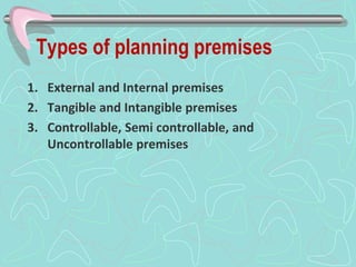 Planning, Nature, Significance, Process of Planning, Types of Planning ...