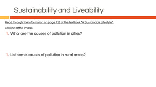 2.4a environmental factors that affect liveability LIPA | PPTX
