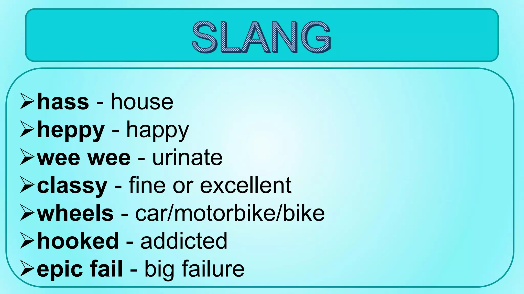 Classification of words-Technical Writing | PPT