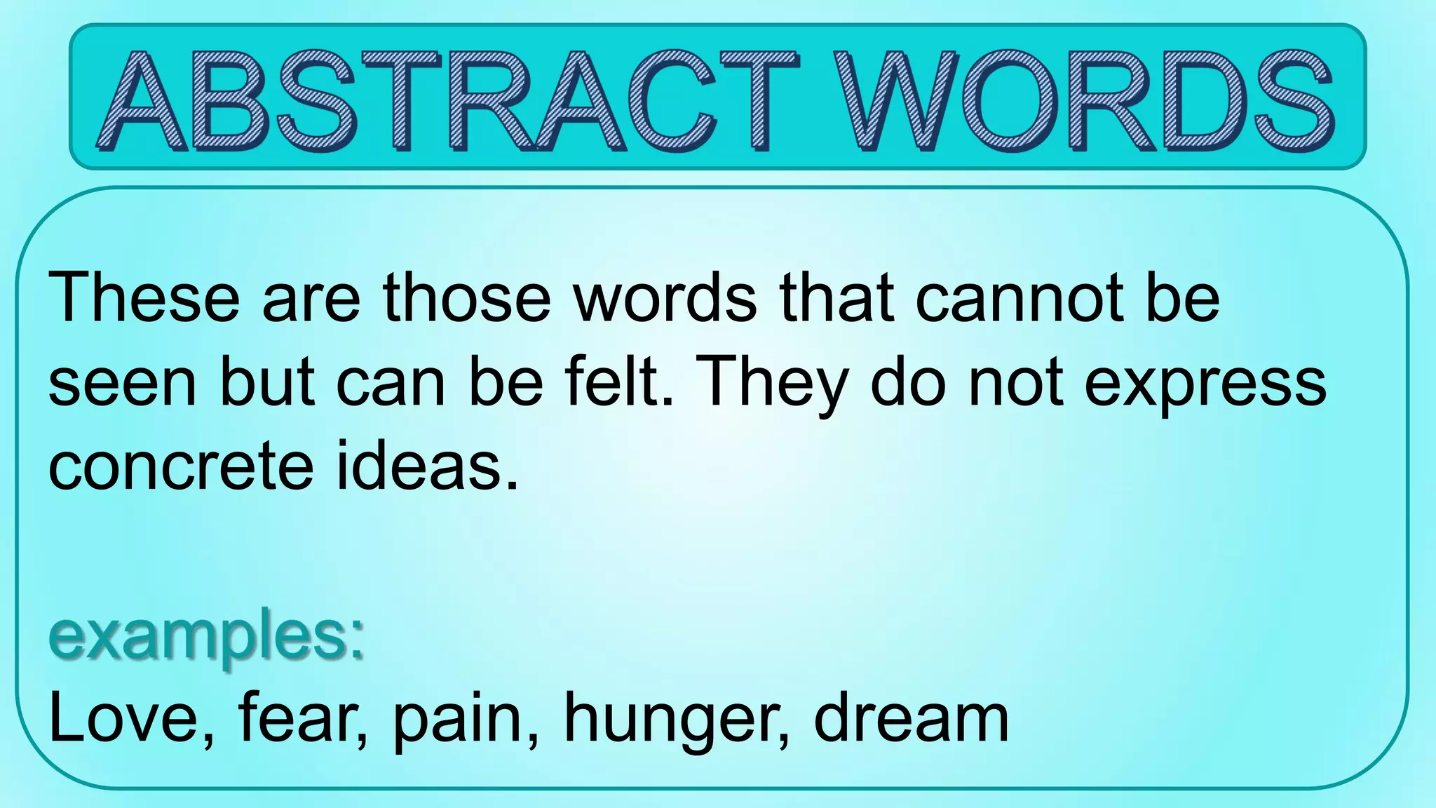 Classification of words-Technical Writing | PPT