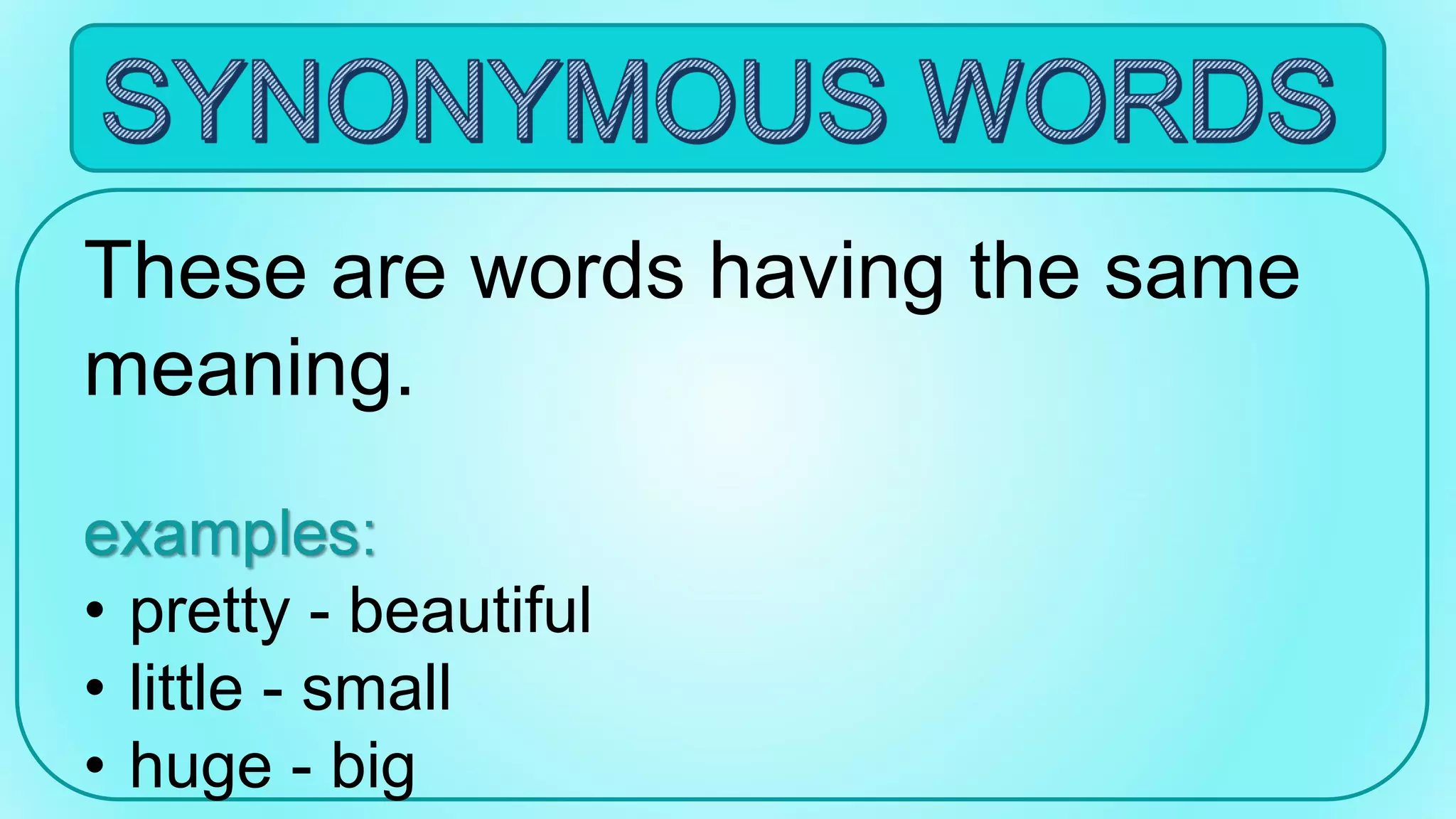 Classification of words-Technical Writing | PPT