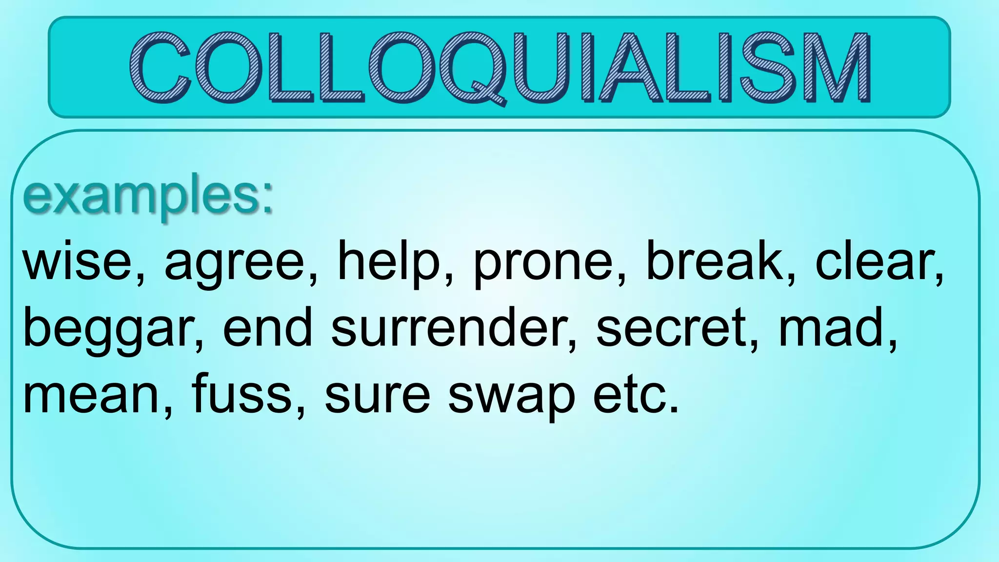 Classification of words-Technical Writing | PPT