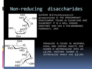 Disaccharides by KK Sahu sir | PPT
