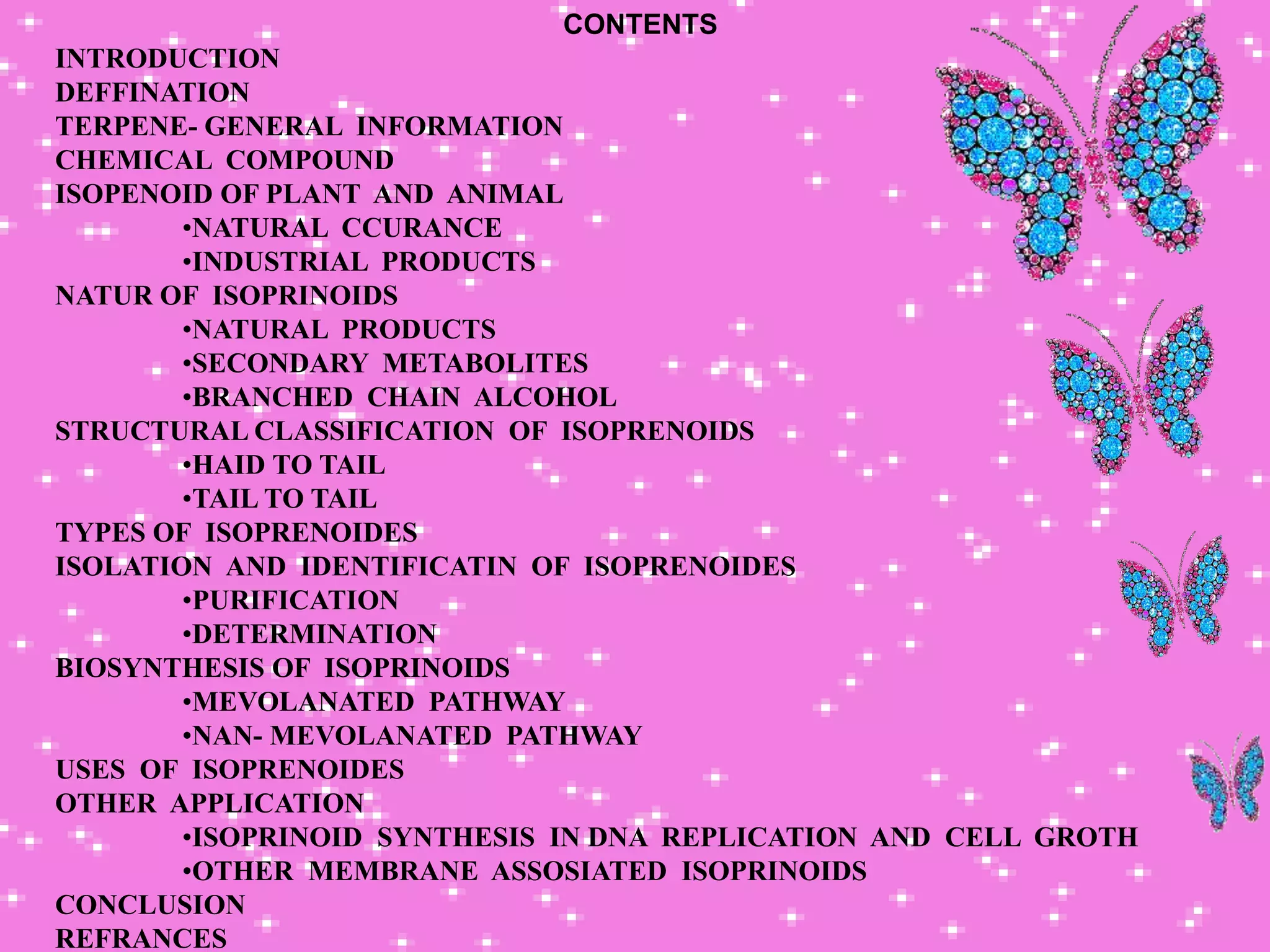 Isoprenoides by KK Sahu sir | PPT