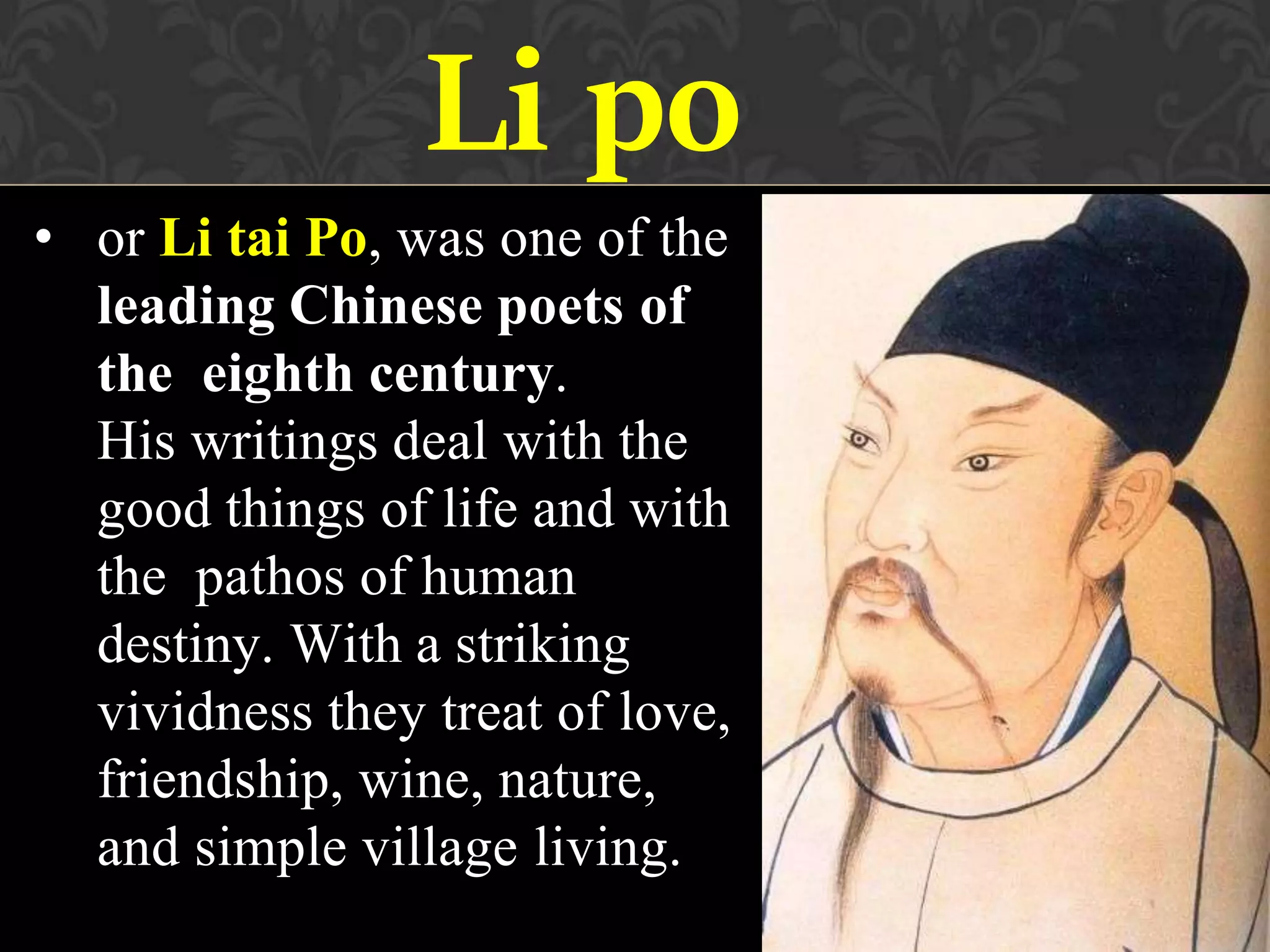 Representative texts and authors from Asia: INDIAN LIT | PPTX