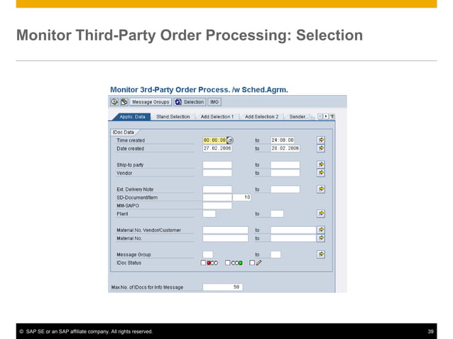 SAP Third party scenarios _automatives | PPT