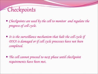Cell cycle By KK Sahu Sir | PPT